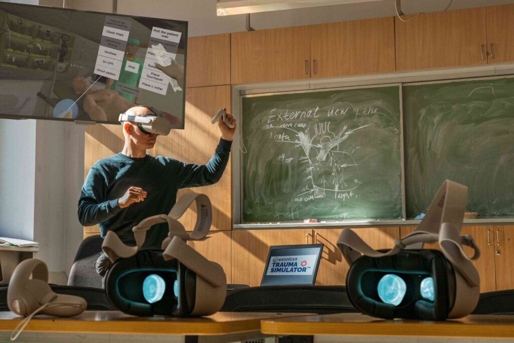 Home - XR simulator for combat and emergency medical training